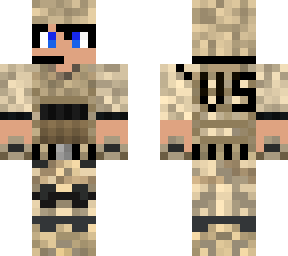USMC desert camp | Minecraft Skin