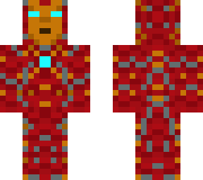 iron man mask | Minecraft Skins