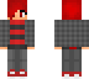 black and red skin | Minecraft Skins