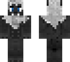 Black Lion with White Mane | Minecraft Skin