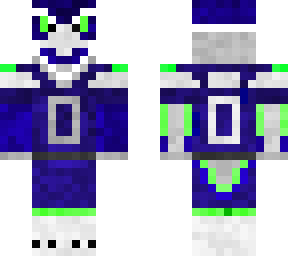 Blitz the Seahawk | Minecraft Skin