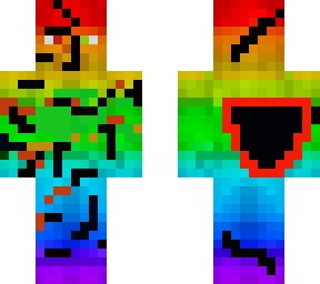 Rainbow Steve | Minecraft Skins