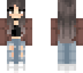 Cute Chibi girl | Minecraft Skin