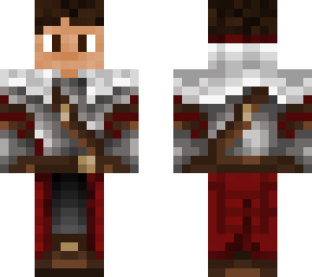 Knight No Helmet | Minecraft Skin