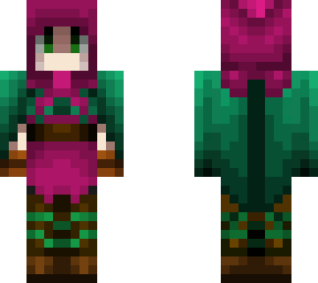 Beet Cookie - Cookie Run | Minecraft Skin