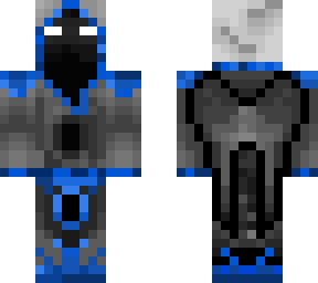 Blue Fallen Angel | Minecraft Skin