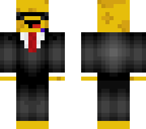 Cheese suit dude | Minecraft Skin