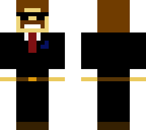 Cia Earpiece Minecraft Skins