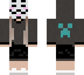 Hacker Girl | Minecraft Skins