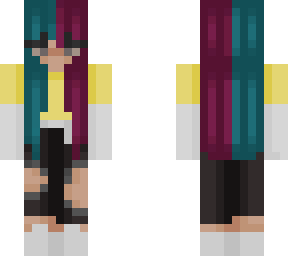 Half Hair | Minecraft Skin