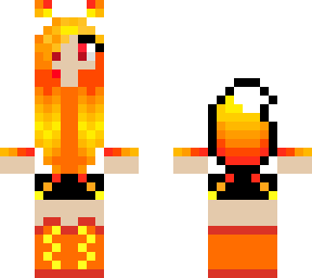 firefox girl | Minecraft Skin