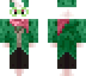 Mobster Ralsei | Minecraft Skin