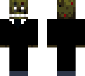 springtrap no suit | Minecraft Skins