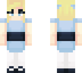 Powerpuff Girls Bubbles | Minecraft Skins