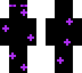 Enderman w/ particle | Minecraft Skin