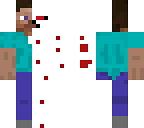 Half steve half robot | Minecraft Skin