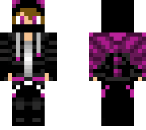Purple Cool Boy Skin | Minecraft Skin