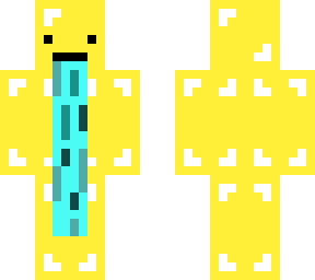 Gold Derp Block | Minecraft Skin