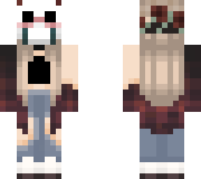 mask girl | Minecraft Skin