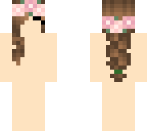 Braided hair base | Minecraft Skin