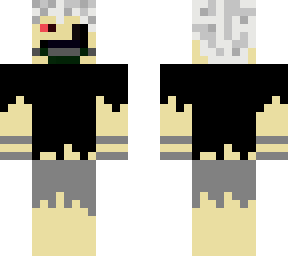 Kaneki menel | Minecraft Skin