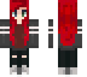 red girl | Minecraft Skin