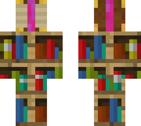Enchanted Wood Raised V1 | Minecraft Skin