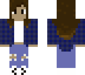 Flannel Girl | Minecraft Skin