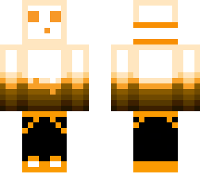 Orange Slime | Minecraft Skin
