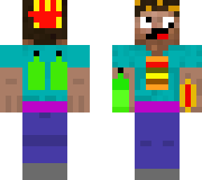 Loony Fastfood Steve | Minecraft Skin