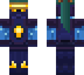 OMEGA BLUE ARMOR | Minecraft Skin