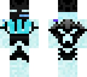Light blue enderman | Minecraft Skin
