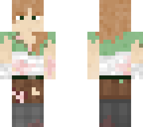 Alex with moving eyes | Minecraft Skin