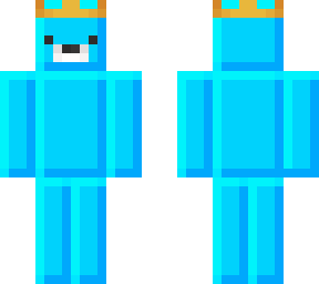 BlueThingy that is fixed | Minecraft Skin