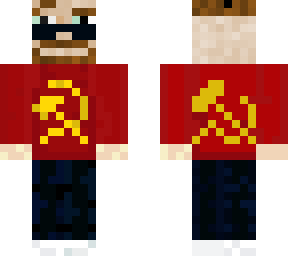 Communist vsauce | Minecraft Skin