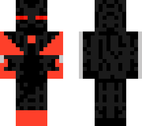 Hellish enderman | Minecraft Skin