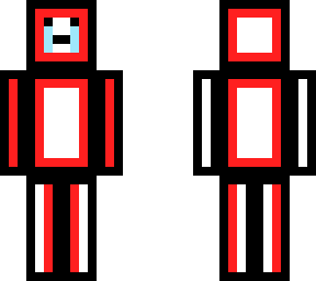 Sad block face | Minecraft Skin
