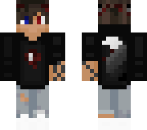 Wolf boy (With Piercings) | Minecraft Skin