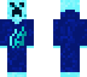 Blue Fire | Minecraft Skin