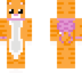 Cute Tabby Cat | Minecraft Skin