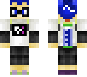 Splatoon Inkling | Minecraft Skin