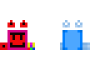 corrupted big cube thanos | Minecraft Skin