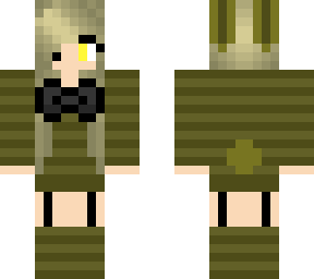 Human female springtrap | Minecraft Skin