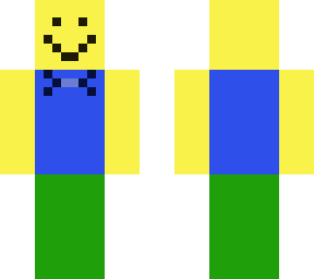 Roblox Noob with bow tie | Minecraft Skin