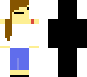 Shadow Girl | Minecraft Skin