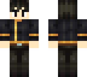 Shinpachi gintama police without glasses | Minecraft Skin