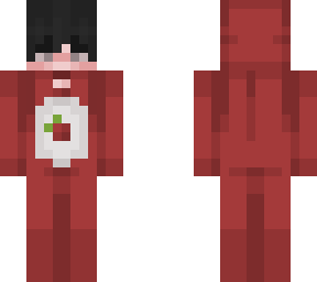 Strawberry Boy Face | Minecraft Skin