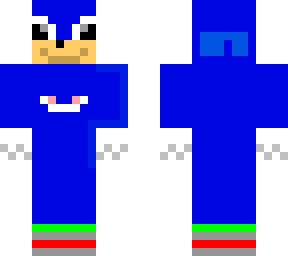uganda sonic | Minecraft Skin