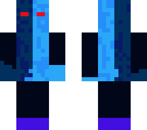 Blue devil | Minecraft Skin