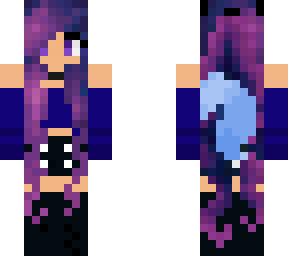 Galaxy girl | Minecraft Skin